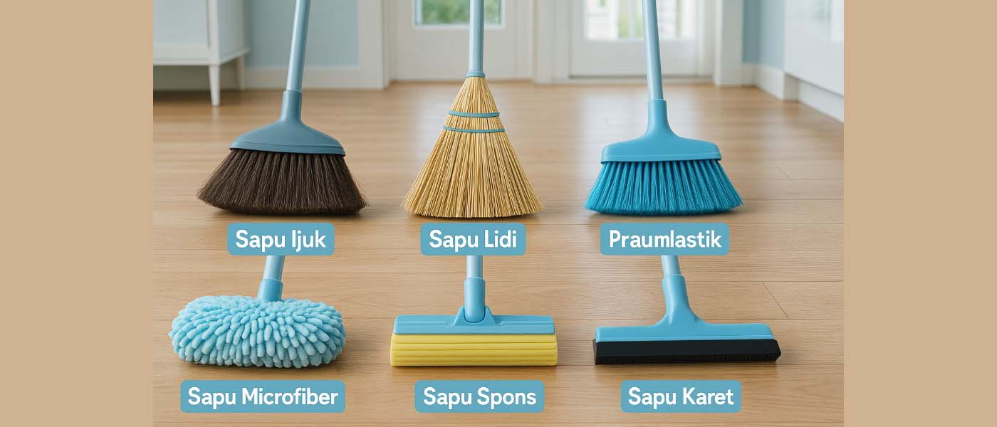 Jenis Jenis Alat Sapu Lantai dan Fungsinya untuk Berbagai Permukaan ...